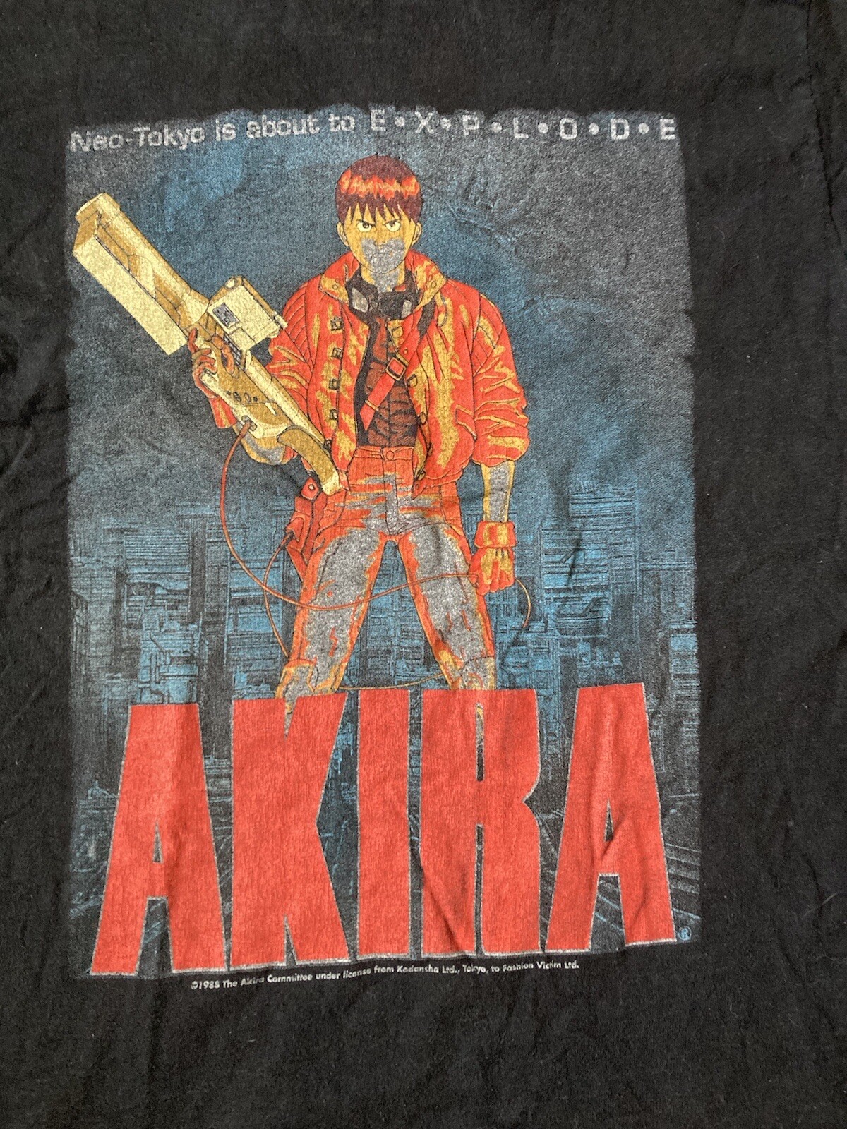 vintage 1988 Akira Neo Tokyo Movie Promo T Shirt Siz… - Gem