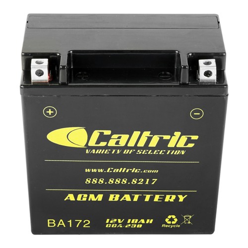 Caltric AGM Battery for Polaris 550 Indy 2014 2015 2016 2017 2018 / ...