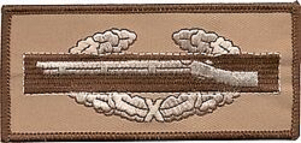 ARMY CIB COMBAT INFANTRY BADGE SUBDUE DESERT PATCH | eBay