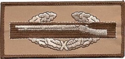 ARMY CIB COMBAT INFANTRY BADGE SUBDUE DESERT PATCH | eBay