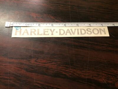 NOS OEM Harley-Davidson Old School Gas Fuel Oil Tank Decal Sticker 1 ...