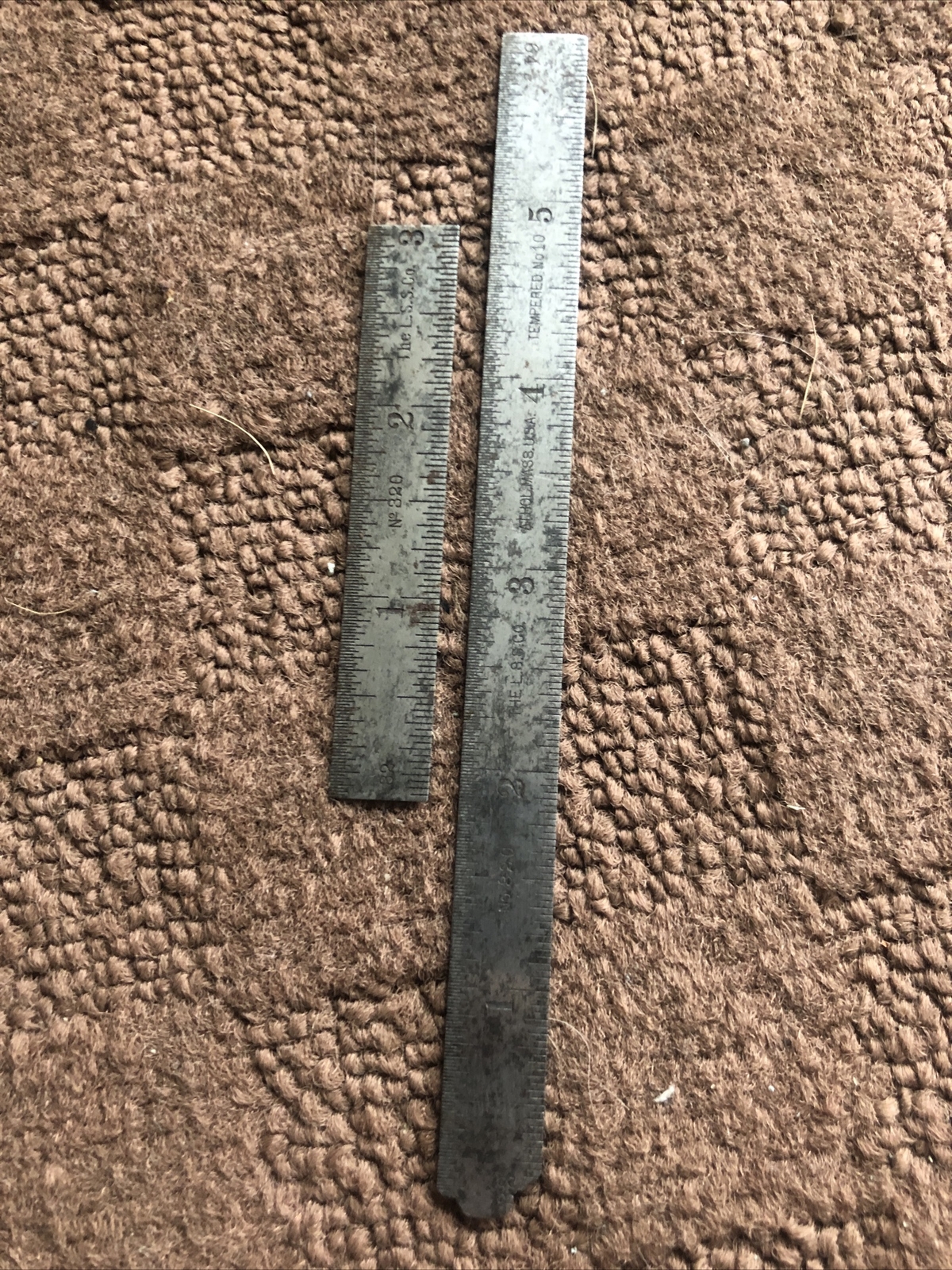 Vintage THE L.S.S. CO. No.320 TEMPERED No.10 6 inch plus 3 inch ...