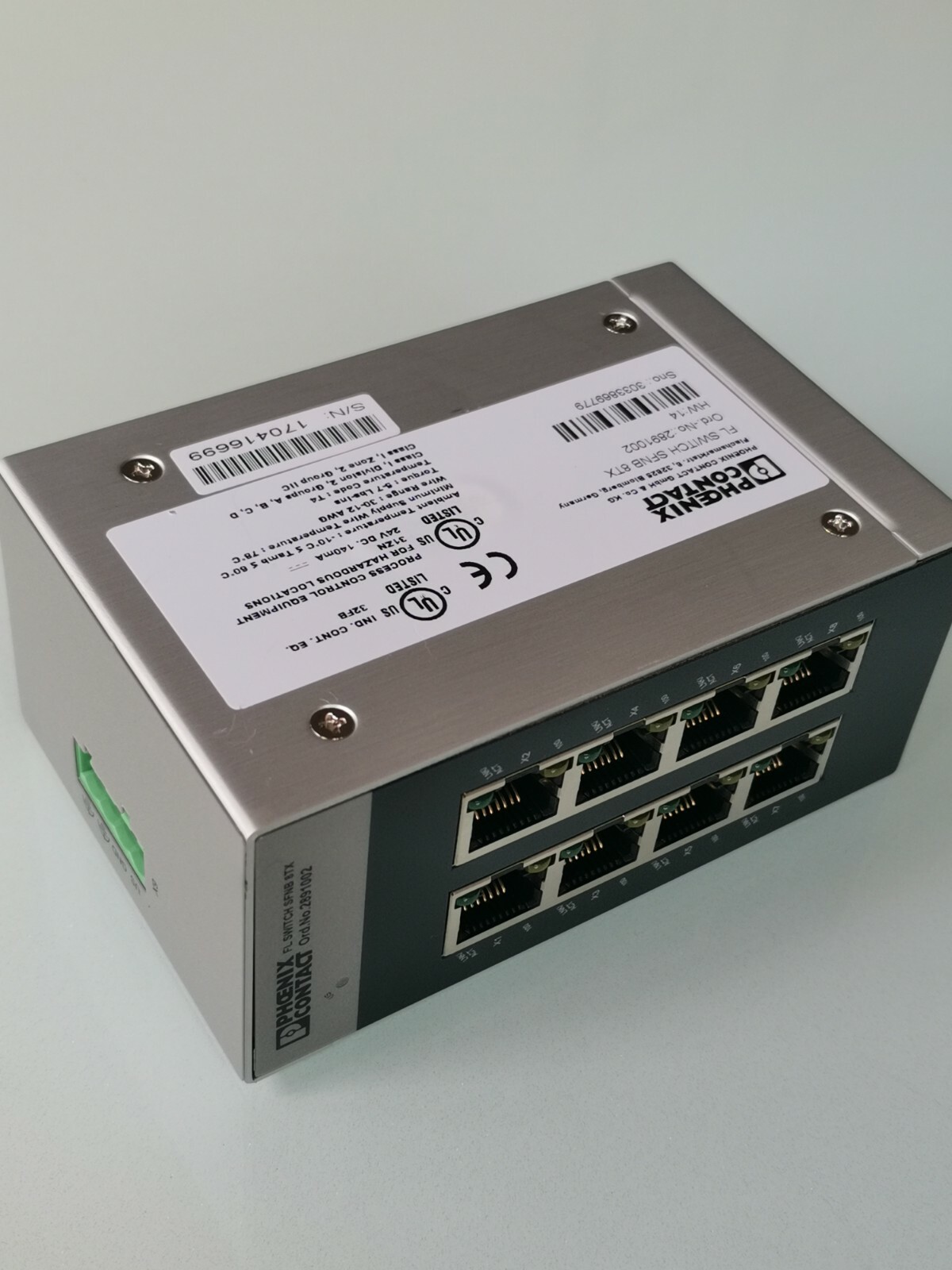 Phoenix Contact SFNB 8TX Series 8 Port FL Ethernet Switch | eBay