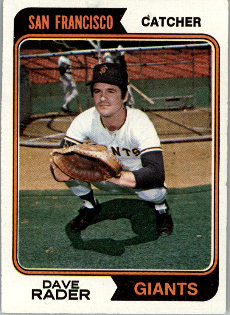 1974 Topps #213 Dave Rader - EX | eBay