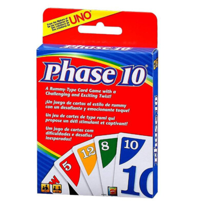 Phase 10 Rummy Type Card Game 887961437225 | eBay Australia