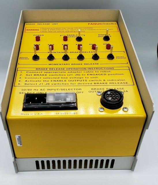 FANUC Robotics Brake Release Unit 90vdc 2a 972270015 Ee-3285-401 for ...