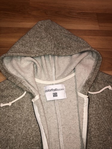 NWT Colorfast Apparel Women's Sweatshirt size XS Heather Taupe Brown ...