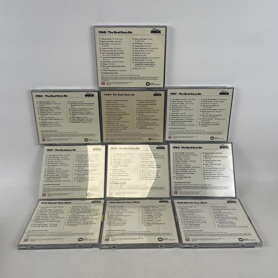 Lot Of (29) CD Time-Life Music Classic 60s ROCK Collection Rock Renaissance ++ | eBay