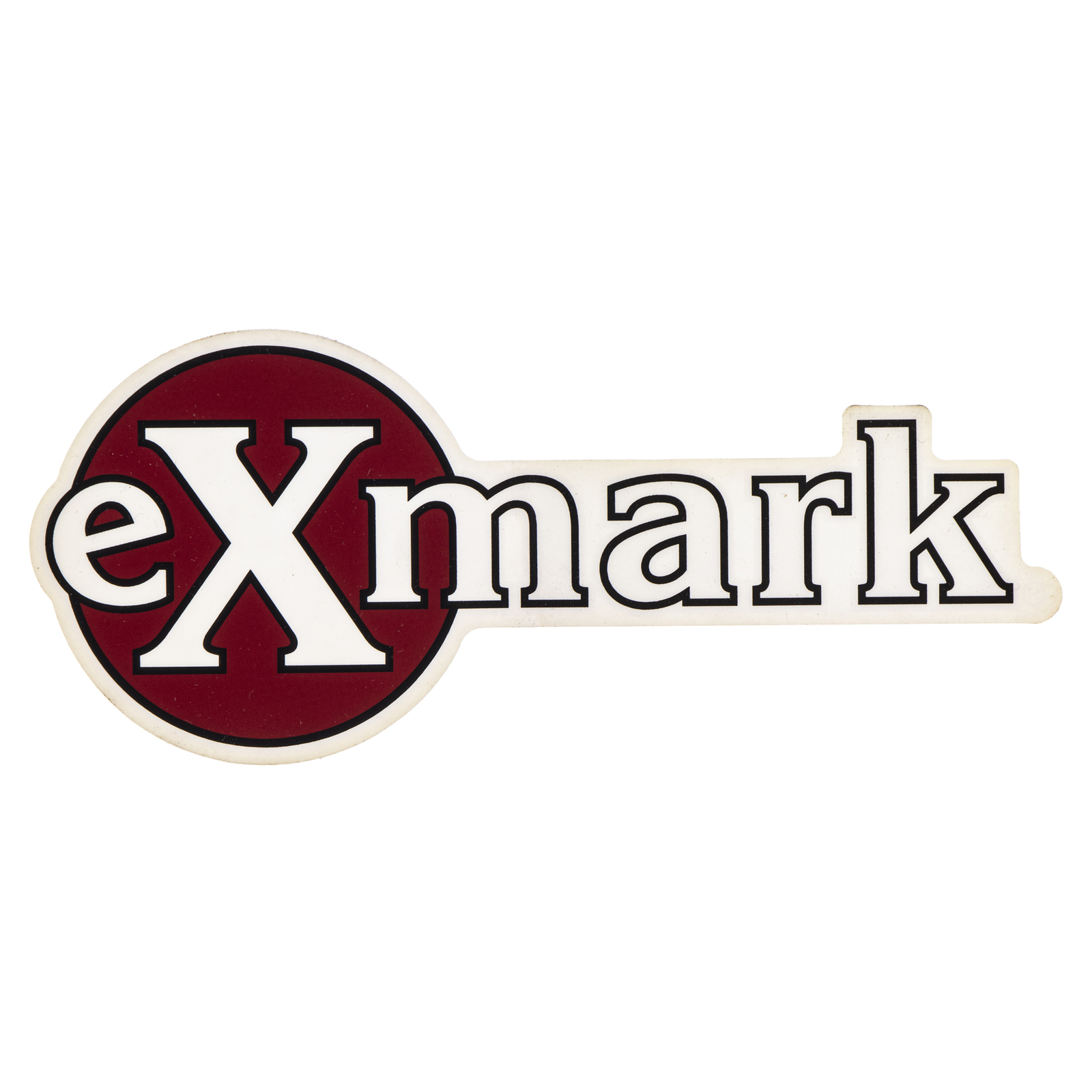 Exmark 126-6877 Logo Decal Lazer Z Pioneer Vantage Turf Tracer Hydro ...
