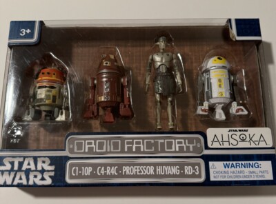 New Disney Parks Exclusive Star Wars Droid Factory set of 4 2024 Ahsoka ...
