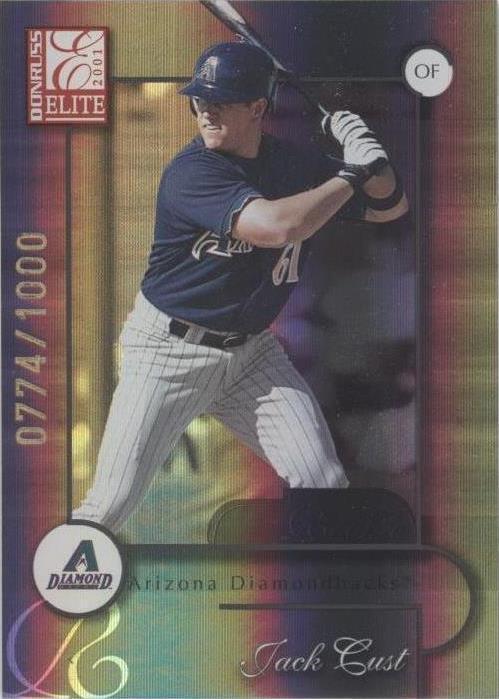 2001 Donruss Elite - Rookie Jack Cust #158 /1000 for sale online | eBay