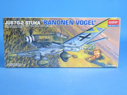Academy 1/72 Scale Ju 87G-2 Stuka "Kanonen Vogel" FACTORY SEALED. H | eBay