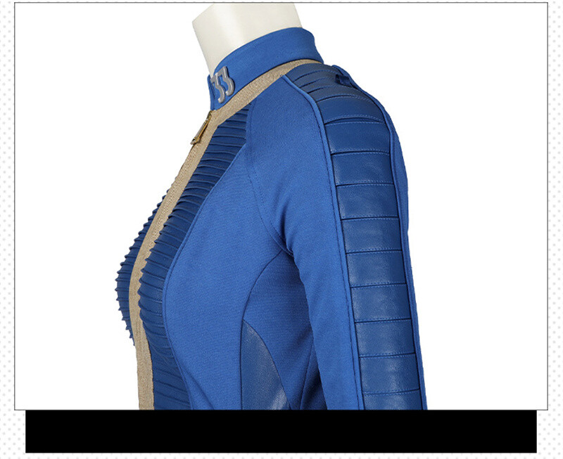 2024 Fallout Season1 Women Blue Cosplay Outfit Jumpsuit Costume Suit ...