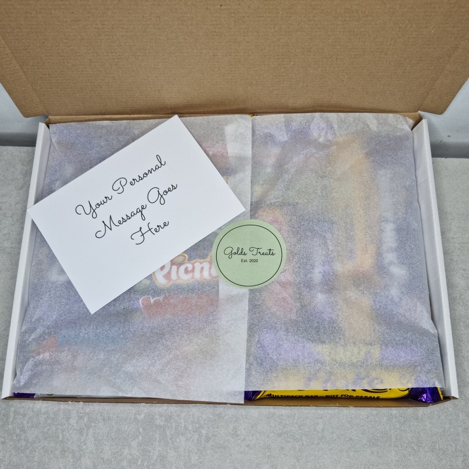 Nestle KitKat Chocolate Gift Hamper Letterbox Gift Box FREE Message ...