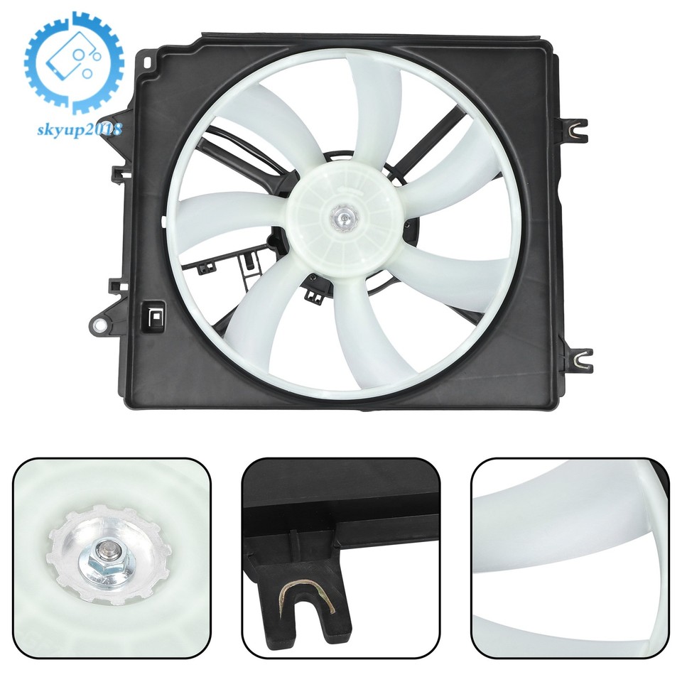 2017 2018-2021 2022 For Honda CR-V Radiator Condenser Fan Assembly ...