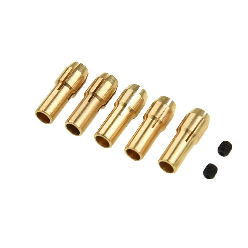 Adjustable Copper Chuck Fixture Clamp Set with 7 Collets for Electric ...