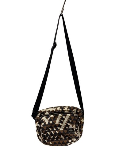 PORTER PATTERN Shoulder Bag BRW All-over Pattern 683-16157 | eBay