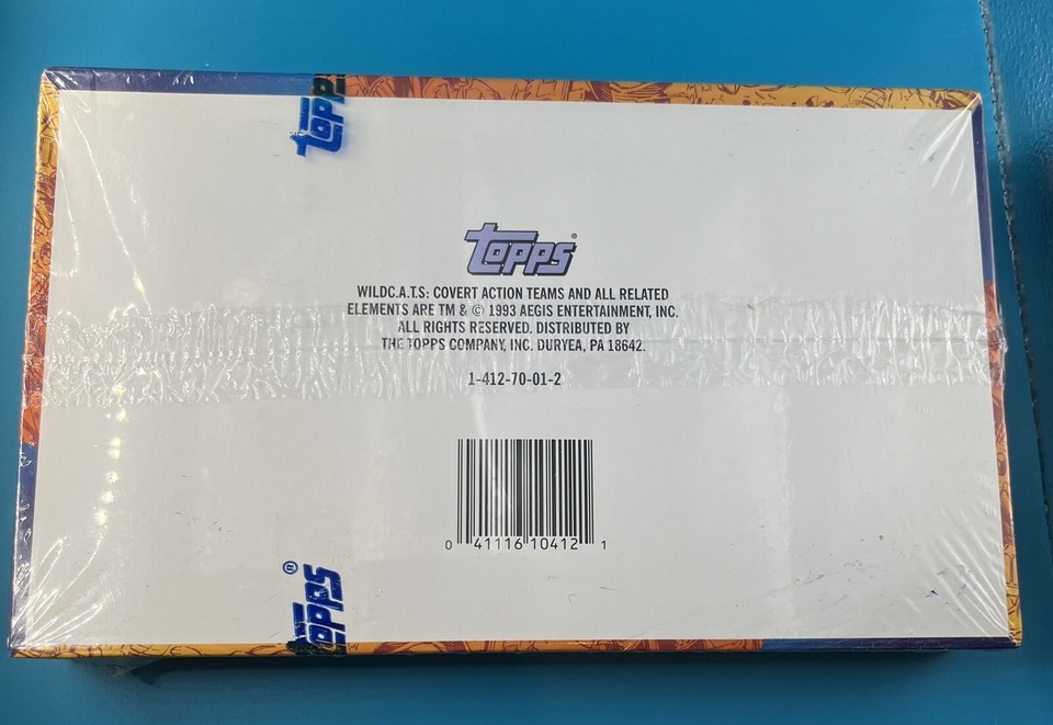 Jim Lee's WildC.A.T.S WILDCATS Deluxe Trading Cards 1993 TOPPS Factory ...