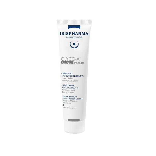 IsisPharma Glycolic acid night cream with 25% Glyco-A Intense Peeling ...