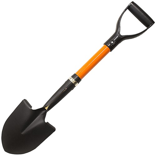 28" FIBERGLASS MINI GARDEN SHOVEL Hand Digging Tool Small Spade Lawn ...