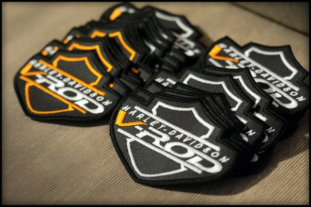 V ROD Harley Davidson patch top quality embroidered badge patch-HOG ...