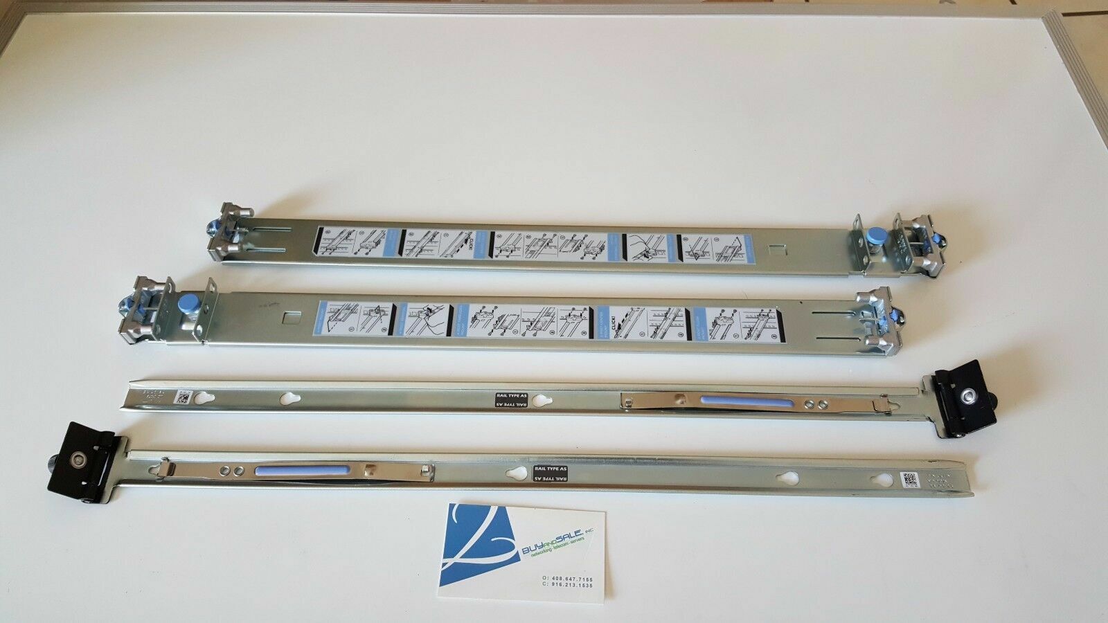 5RN1M Dell N-Series Rail Kit N3024 N3024P N3024F N3048 N3048P N4032 ...