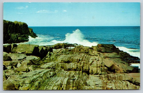 Ogunquit Maine Rock Formation Bald Head Cliff Postcard | eBay