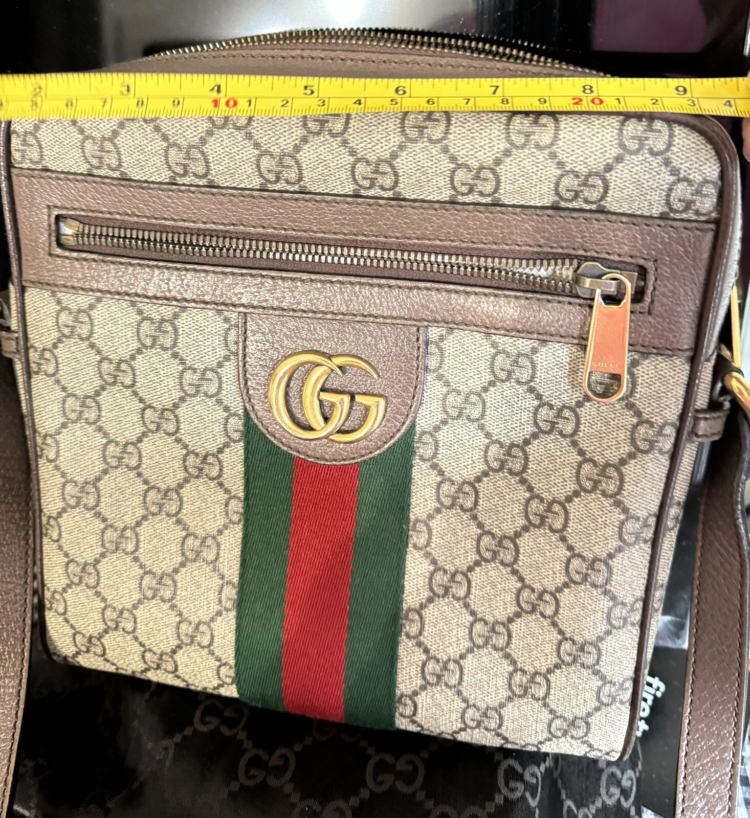 Gucci GG Supreme Small Ophidia Messenger Bag. Authent… - Gem