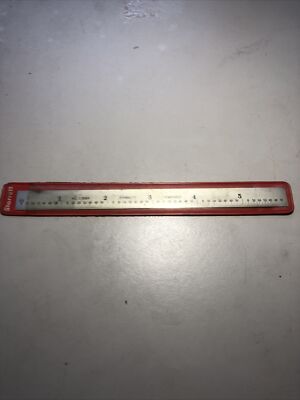 Rules - Starrett Scale