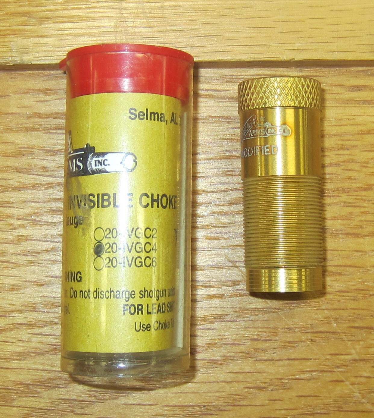 Colonial Arms 20ga Modified Choke Winchoke Invector Extended Gold | eBay