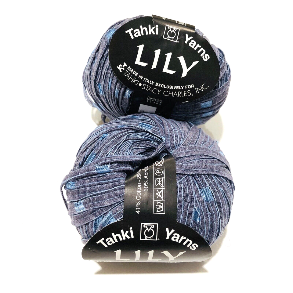 Tahki Yarns Lily Color 008 Dye Lot 54757 Cotton Acrylic Blend Italy ...