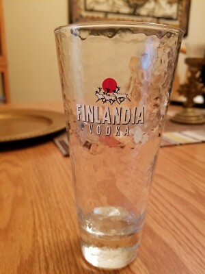 Finlandia Vodka Textured Glass | eBay