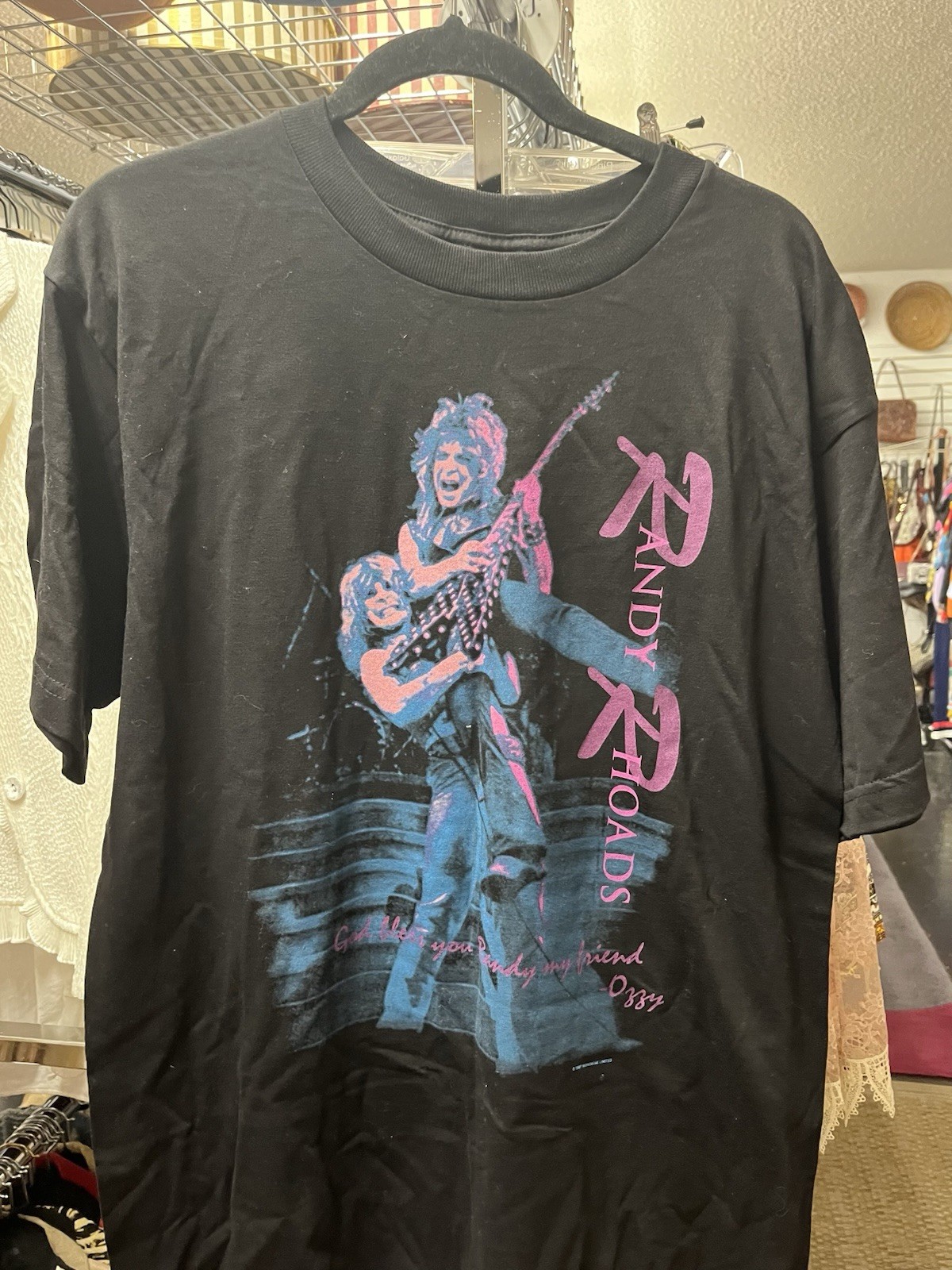 Vintage Randy Rhoads “God Bless You Randy My Friend-O… - Gem