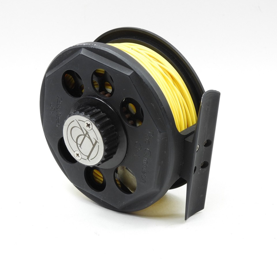 Ross Gunnison G-1 Fly Fishing Reel. Made in USA. Matte Black. W/ Pouch ...