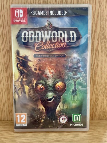 Oddworld: Collection - Nintendo Switch - All 3 Games On Cart- New ...