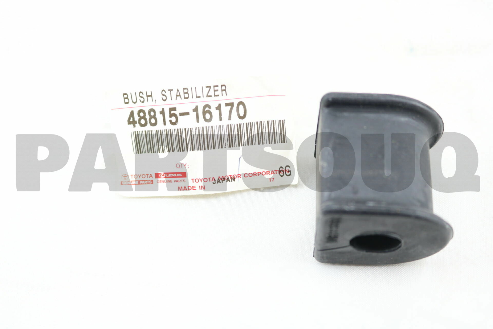 4881516170 Genuine Toyota BUSH, FRONT STABILIZER BAR, NO.1 48815-16170 ...