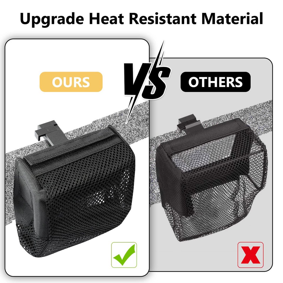 Shell Catcher Net with Picatinny Rail Mount Heat Resistant Mesh Brass ...