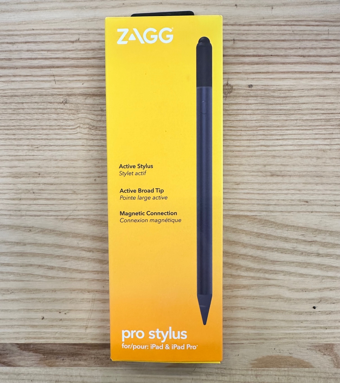 Zagg Pro Stylus for iPad and iPad Pro-Black-Brand New
