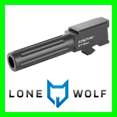 Glock 27 & 33 AlphaWolf Barrel 9mm Conversion by Lone Wolf AW-279N ...