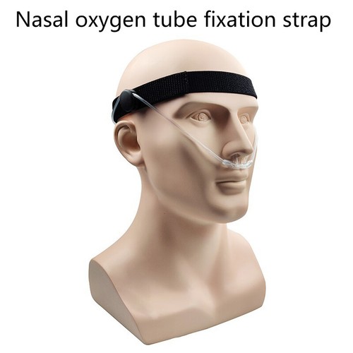 Nasal Oxygen Cannula Headband Soft Elastic Oxygen Head Strap Headgear ...