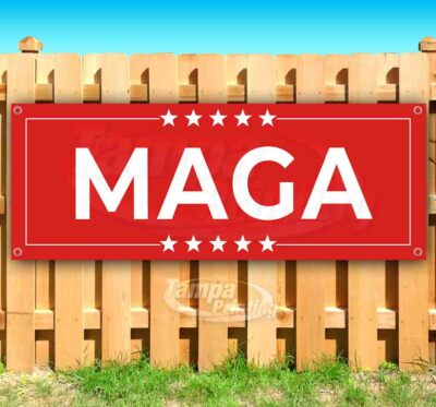 MAGA STARS Advertising Vinyl Banner Flag Sign Many Sizes TRUMP | eBay