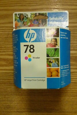 NEW Genuine HP 78 Tricolor Printer Ink Cartridge - New in Sealed Box ...