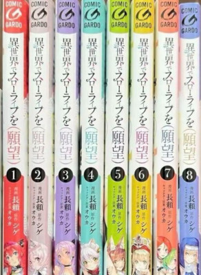 New Japanese Language Manga Comic Book Isekai De Slow Life Wo ganbou ...