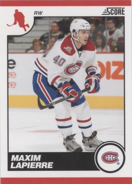 2010-11 Score - Maxim Lapierre #269 Glossy for sale online | eBay