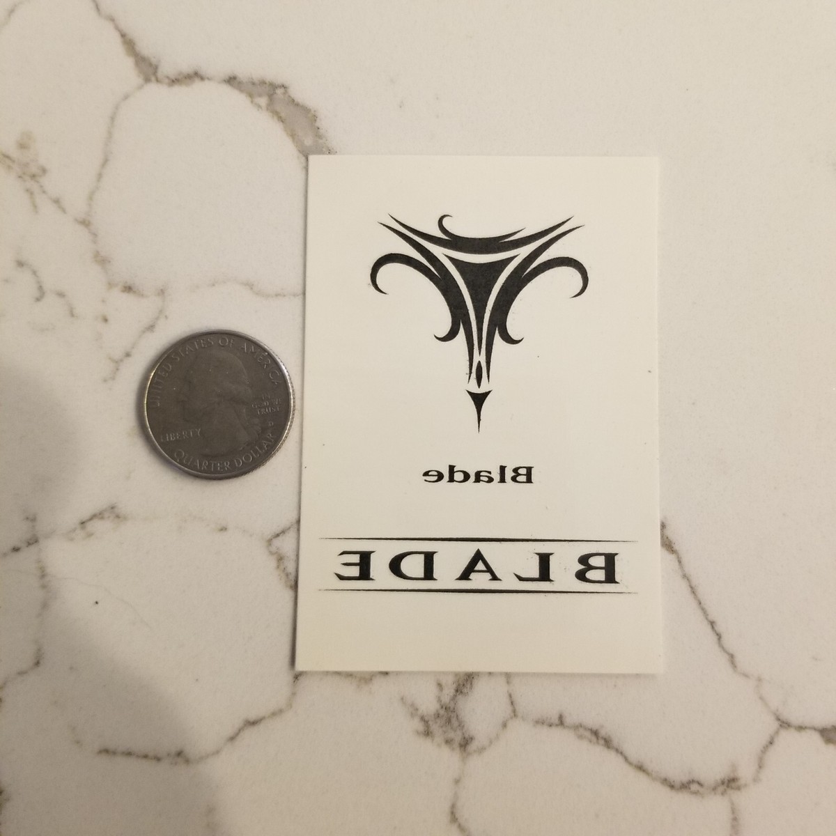 Blade Vampire Tattoo