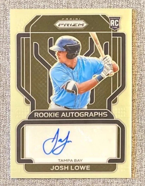 Josh Lowe 2022 Prizm Rookie Auto Autograph RC #RA-JL Tampa Bay Rays | eBay