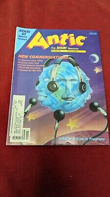 Antic ATARI magazine NOVEMBER 1985 Vol.4 #7 NEW COMMUNICATIONS | eBay