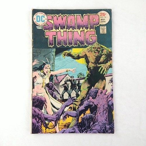 Swamp Thing #16 Bronze Age Redondo Cover (1975 Marvel Comics) | eBay