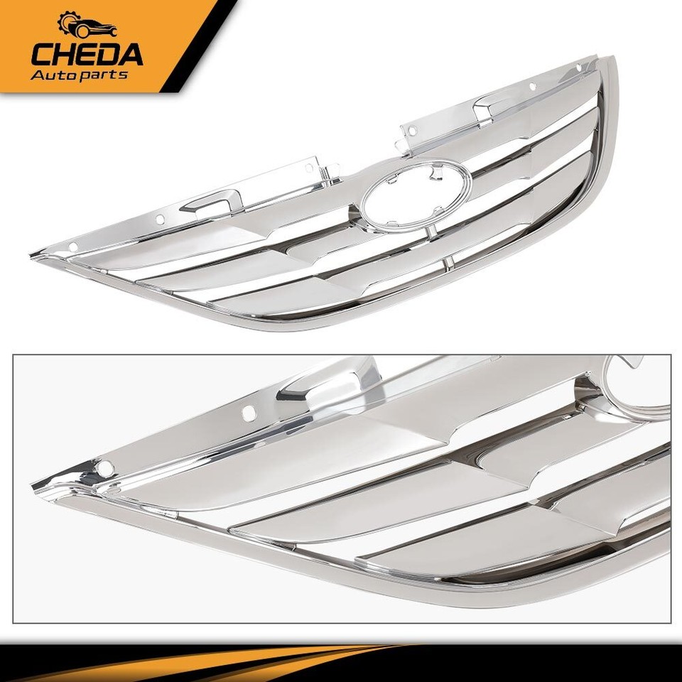 Fit For 2011 2012 2013 Hyundai Sonata Front Bumper Upper Grille ...