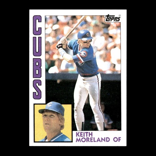 Keith Moreland 1984 Topps Chicago Cubs #23 R320C 22 | eBay